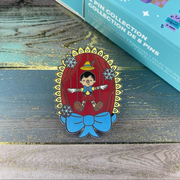 Disney | Accessories | Pinocchio Its A Small World Holiday Disney Pin ...